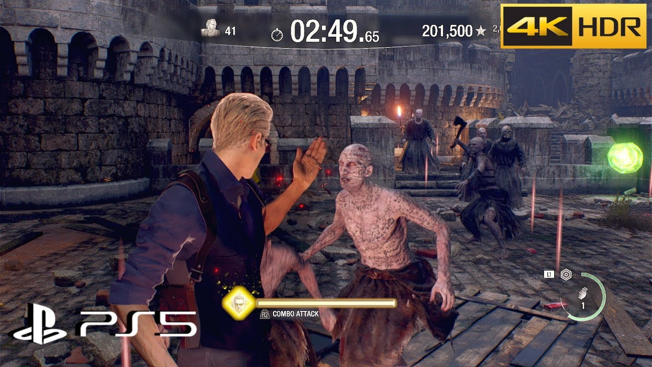 Albert Wesker The Docks Mercenaries Resident Evil 4 Remake | 4K HDR ...