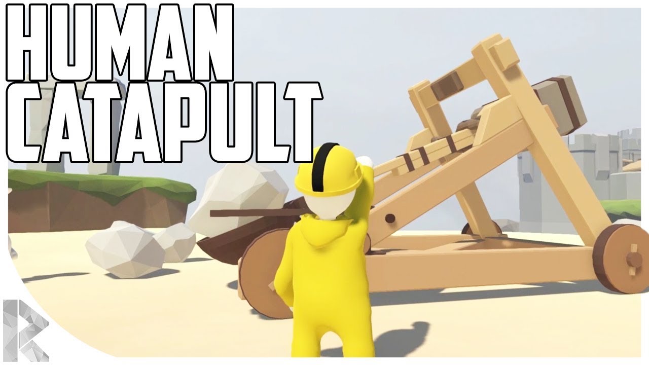 HUMAN CATAPULT! - Human: Fall Flat w/ Starsnipe! - YouTube