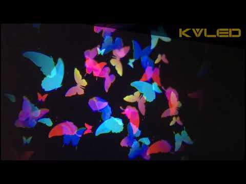 Dynamic Butterfly Pattern Projection Indoor Projector Lights - YouTube