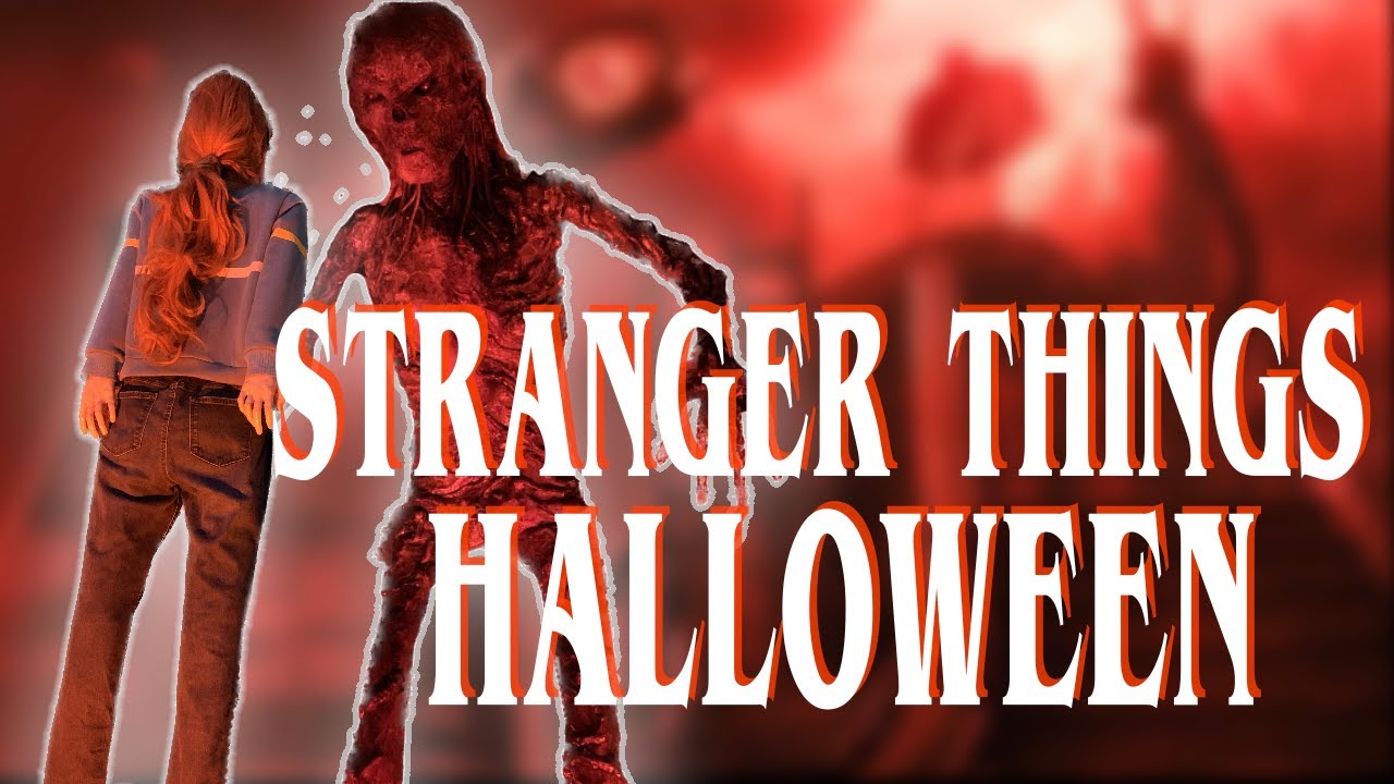 STRANGER THINGS HALLOWEEN DISPLAY WALKTHROUGH - YouTube