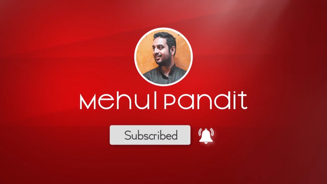 Mehul Pandit - YouTube Promo - YouTube