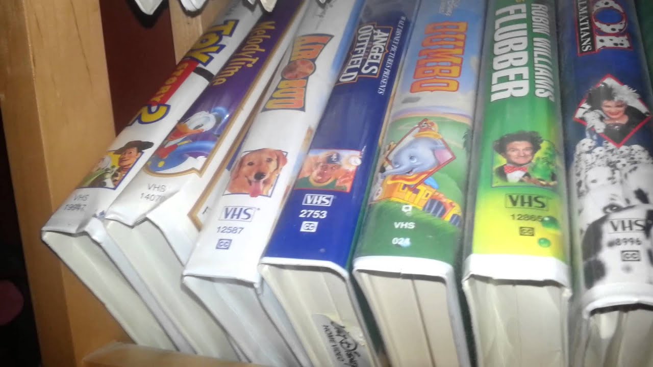 VHS collection part 1 - YouTube