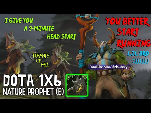 DOTA 1x6: Furry-on (E) • 9-Minute Handicap Challenge 🤣🤣 - YouTube