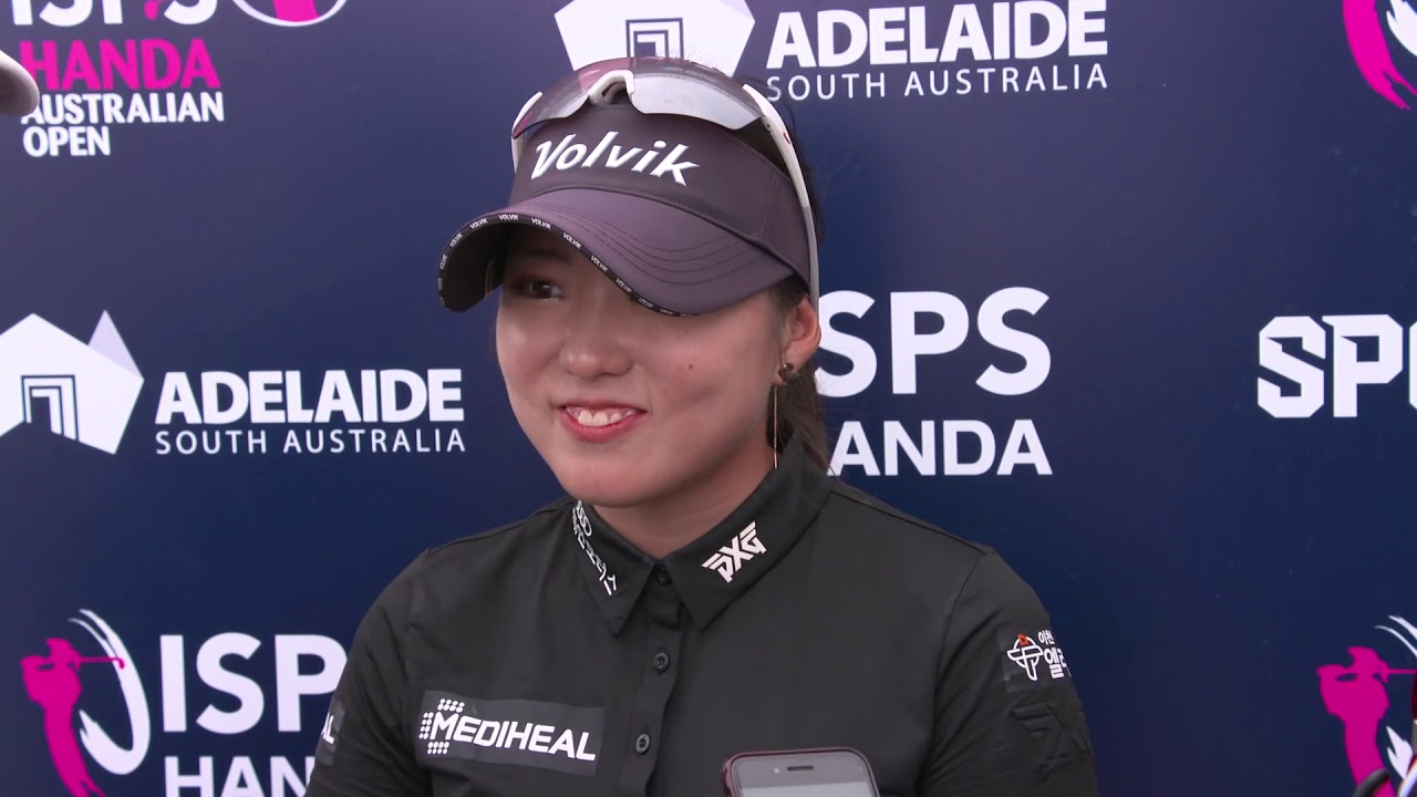 Ayean Cho after Rd 3 at the 2020 #WomensAusOpen 🇦🇺🏌️‍♀️ - YouTube