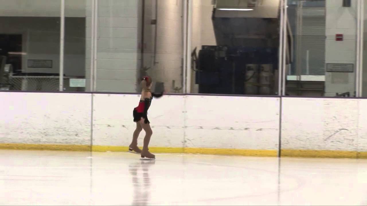 Amber Barth 2014 SW Regional Figure Skating Championships 3rd Place Pre ...