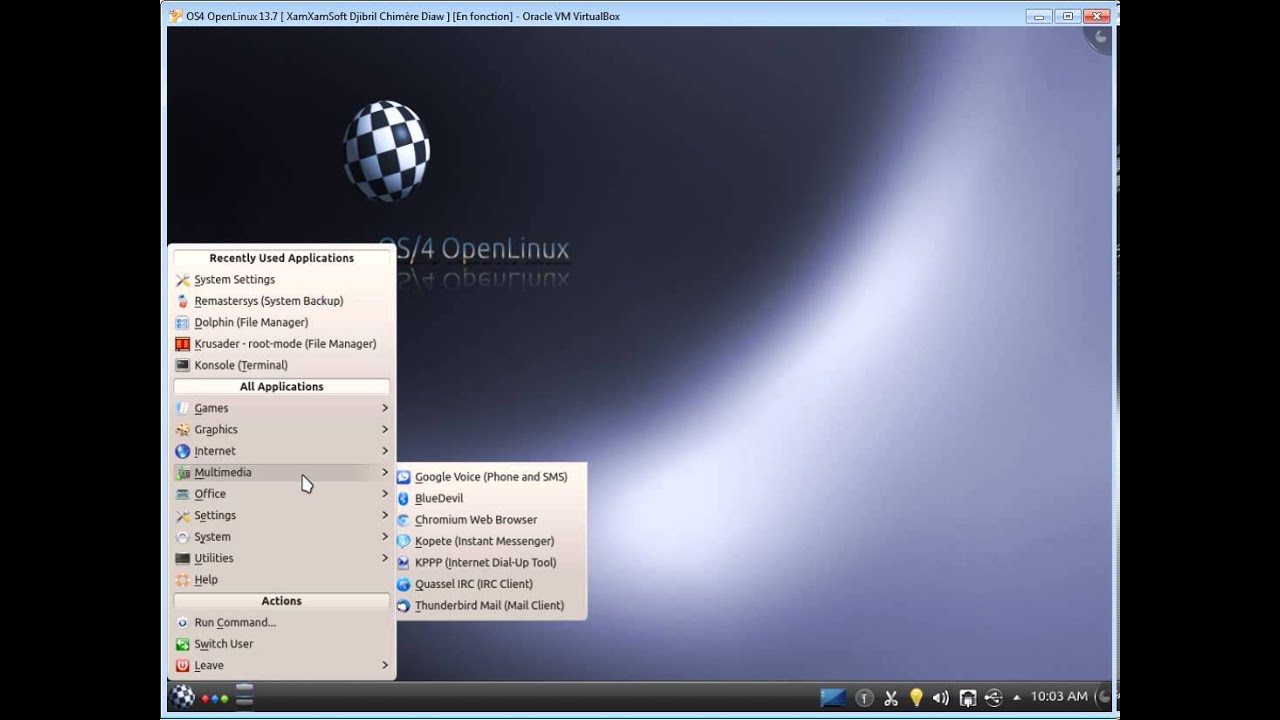OS4 OpenLinux 13.7 Presentation - YouTube
