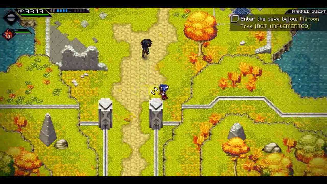 Cross-code How to get a particular chest on Autumn's Fall - YouTube