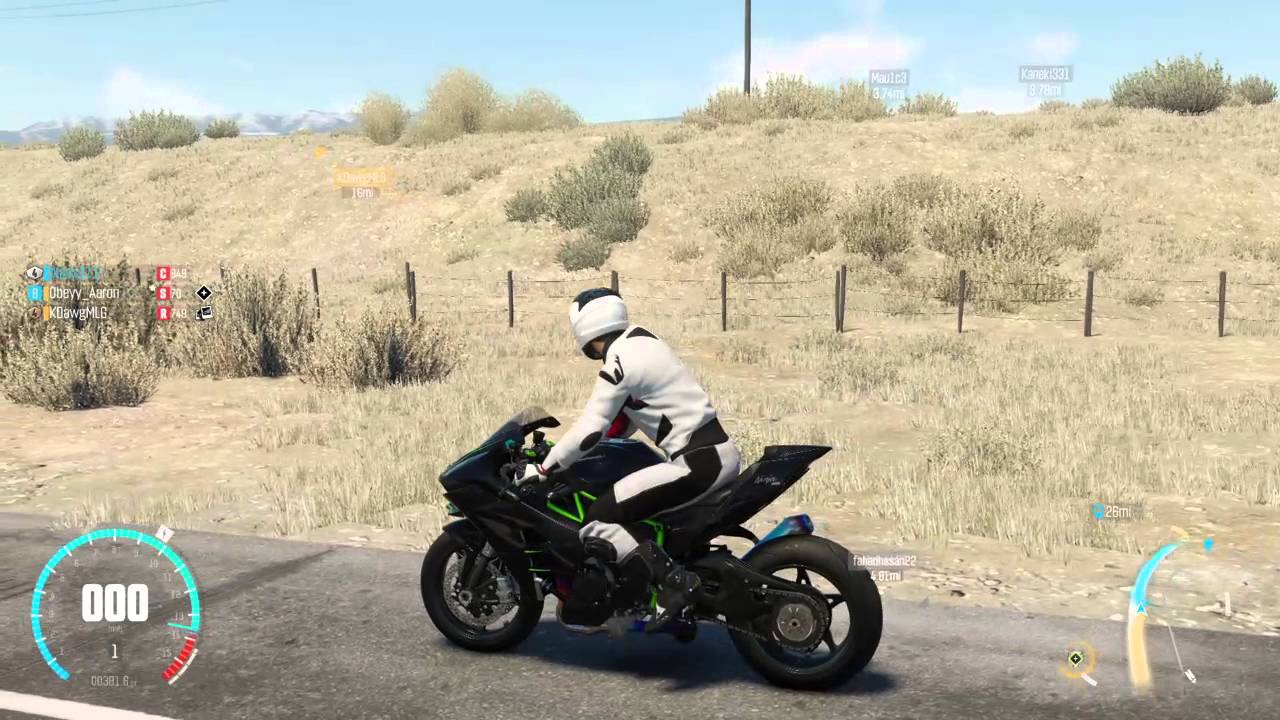 The Crew motorcycle ride - YouTube