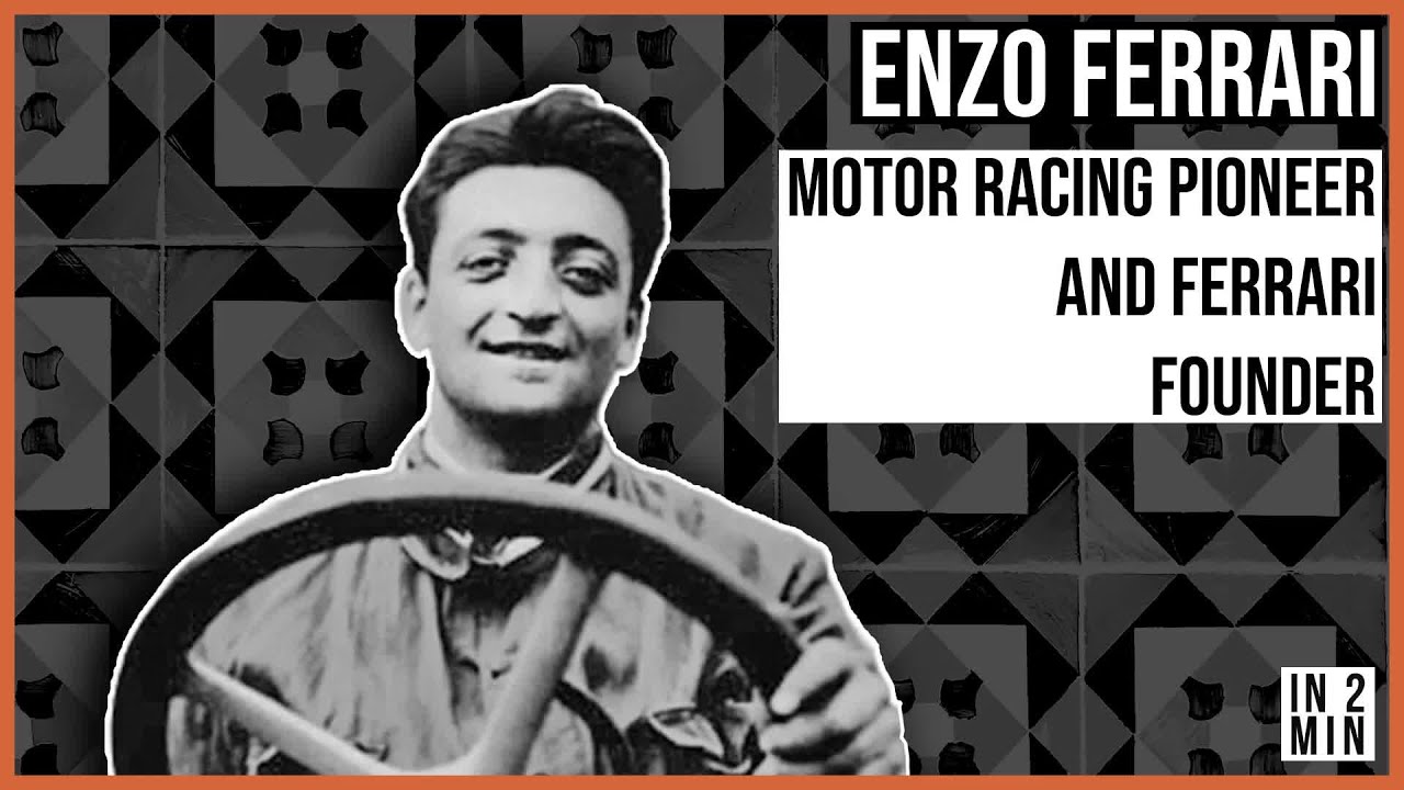 Enzo Ferrari: Motor racing pioneer and Ferrari founder - YouTube