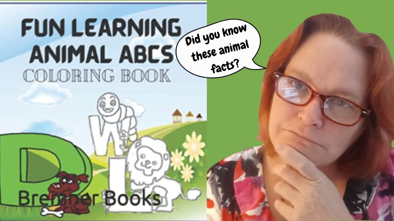 ABC Animals for Kids | Coloring Book Read Along with Facts - YouTube