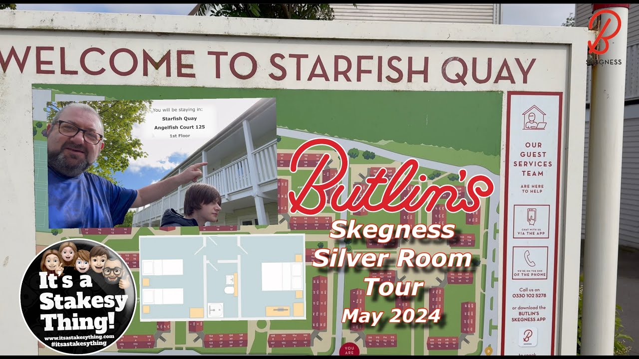 Butlins Skegness Silver Room Tour May 2024 #itsastakesything - YouTube