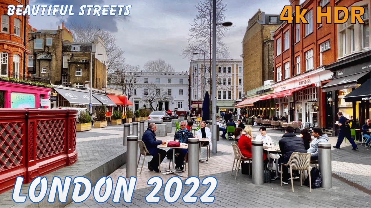 London Walking Tour England | City Walk | 4K HDR Virtual Walking Tour ...