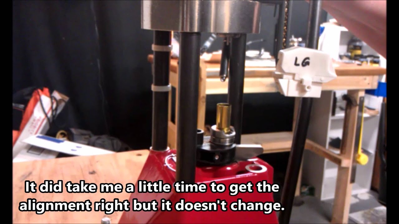 Lee Turret press: Priming system - YouTube