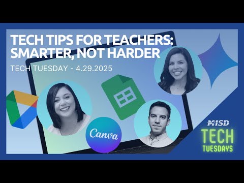 TECH TUESDAY: Tech Tips for Teachers Smarter, Not Harder 4-29-2025 ...