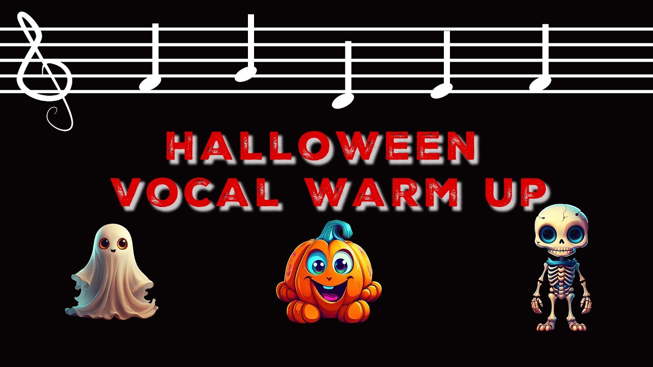 Halloween Vocal Warm Up | Spooky Season Singing | Fun Choir Voice ...