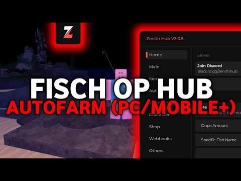 ROBLOX FISCH OP HUB ANDROID/PC SUPPORTED - YouTube