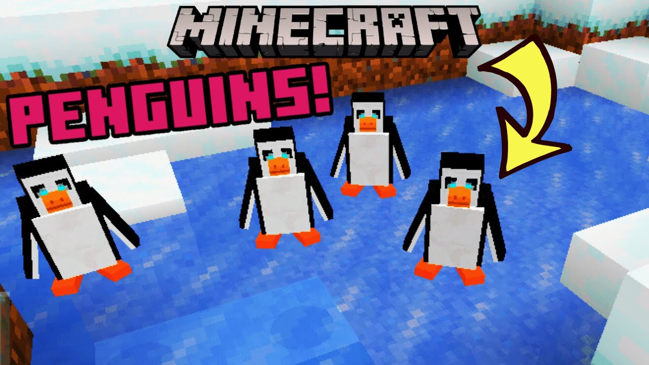 I Found Penguins In Minecraft? | (Waddles Mod Showcase) - YouTube