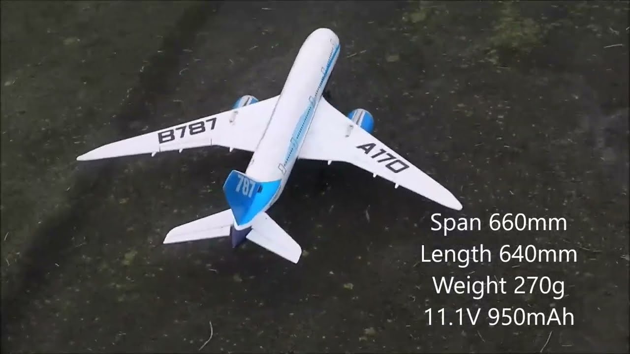 XK A170 2.4G 3D/6G RC飛行機 - YouTube