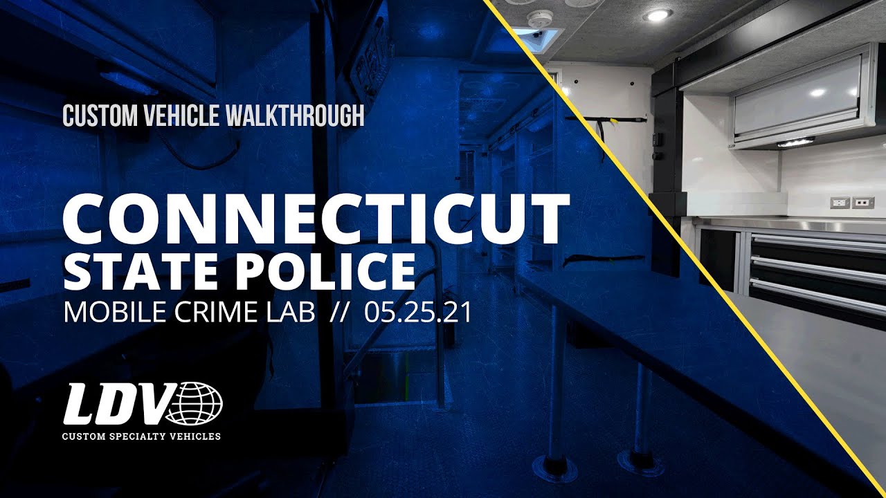 Connecticut State Police Mobile Crime Lab - YouTube