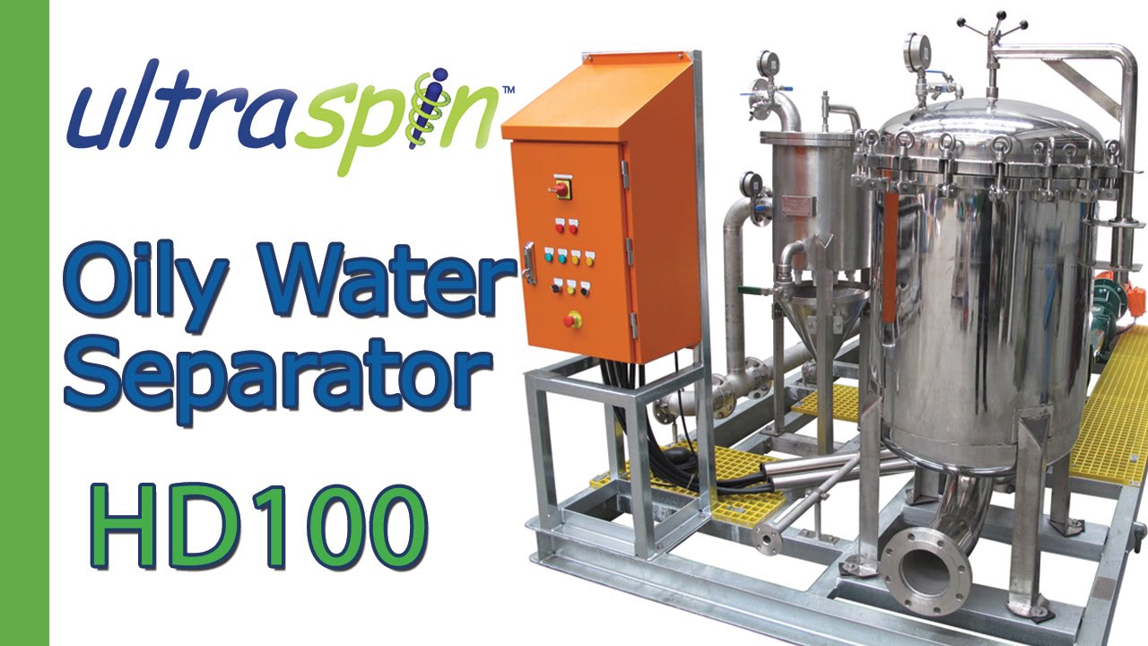 1000+ G force Oil Water Separator | 100 m3/hr flow | Compact - YouTube