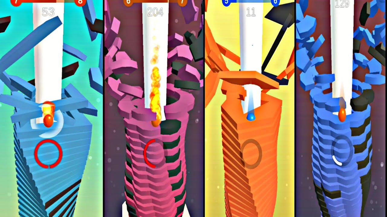 Stack Ball Android Gameplay#stack_ball - YouTube