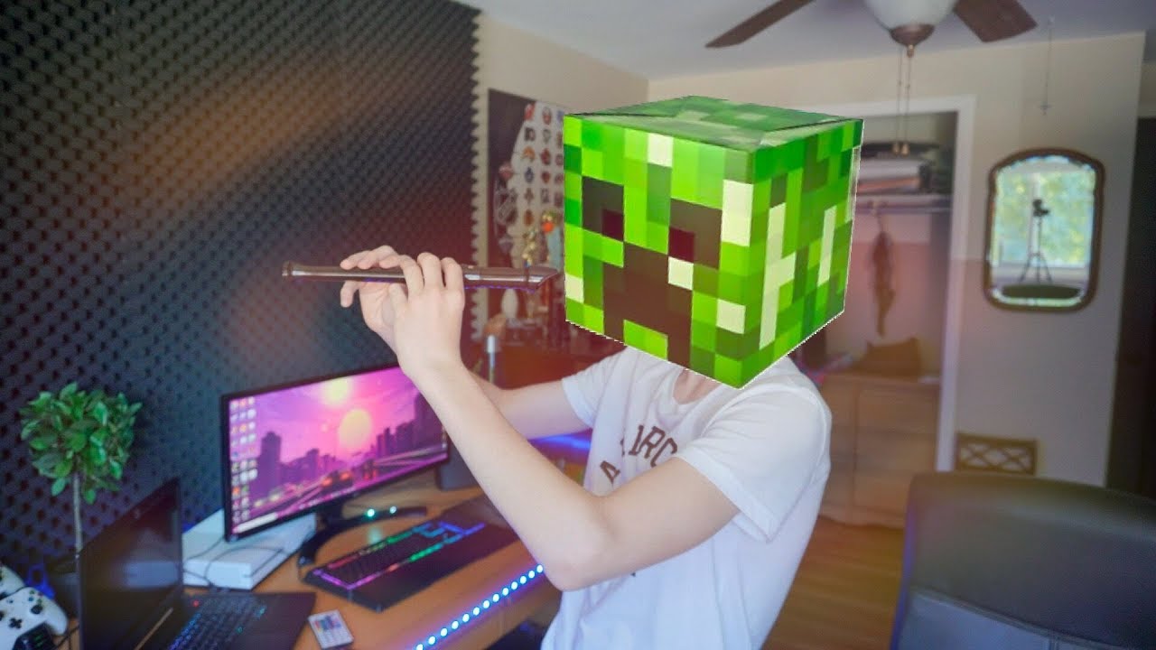 How To Play "Minecraft" On The Recorder *EASY* - YouTube