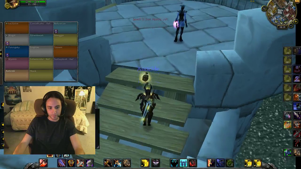 Reckful - 20120912 - Reckful - second stream with webcam - xmog runs ...