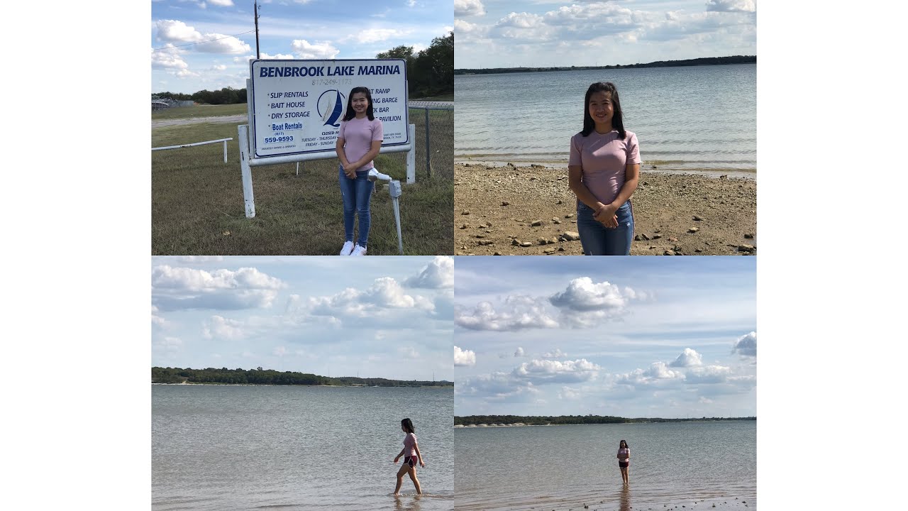 เที่ยวBenbrook lake in Texas USA วิวสวยงามมากค่ะ - YouTube