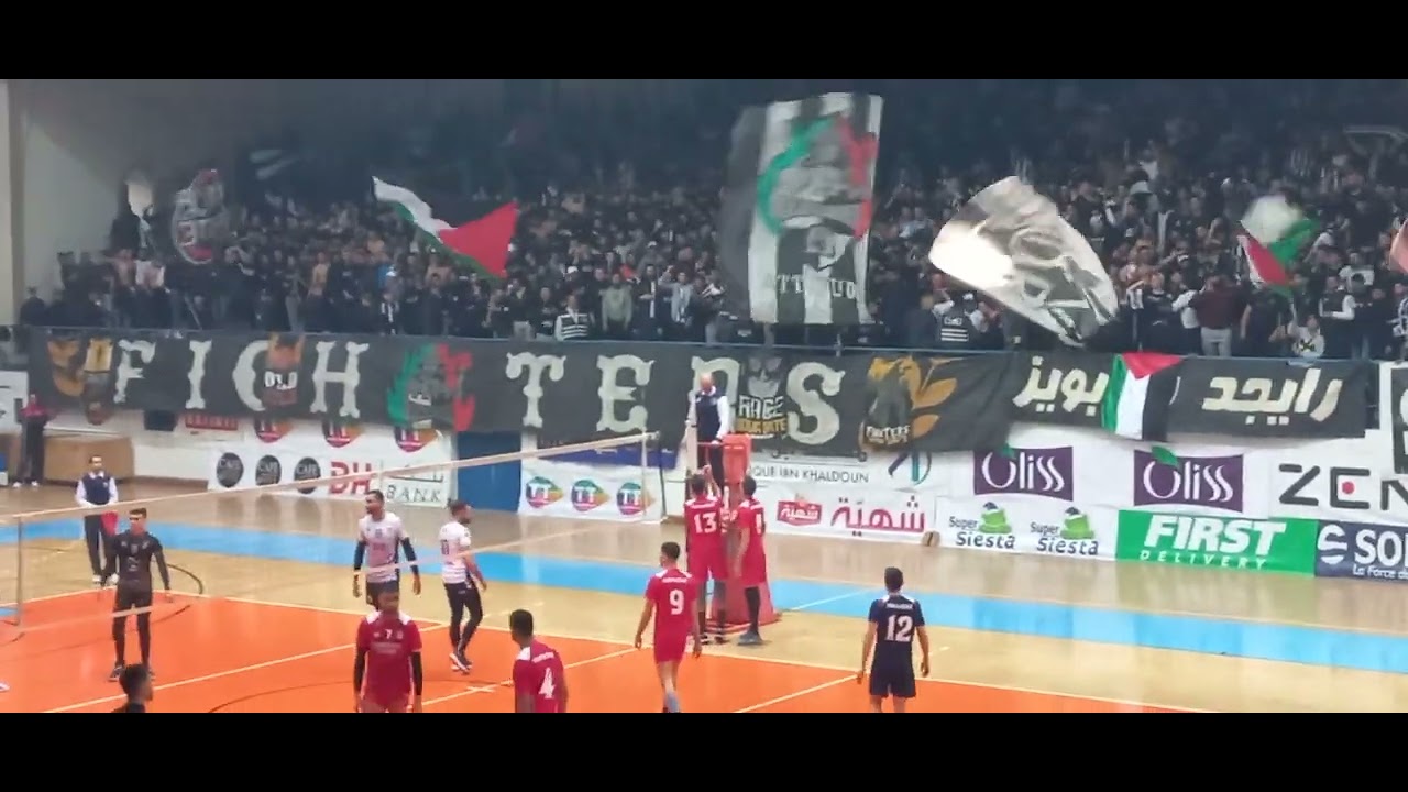 CSS vs ESS | SET 2 | Volley-ball Play-Off | Curva Nord Sfax 🖤🤍🖤 - YouTube