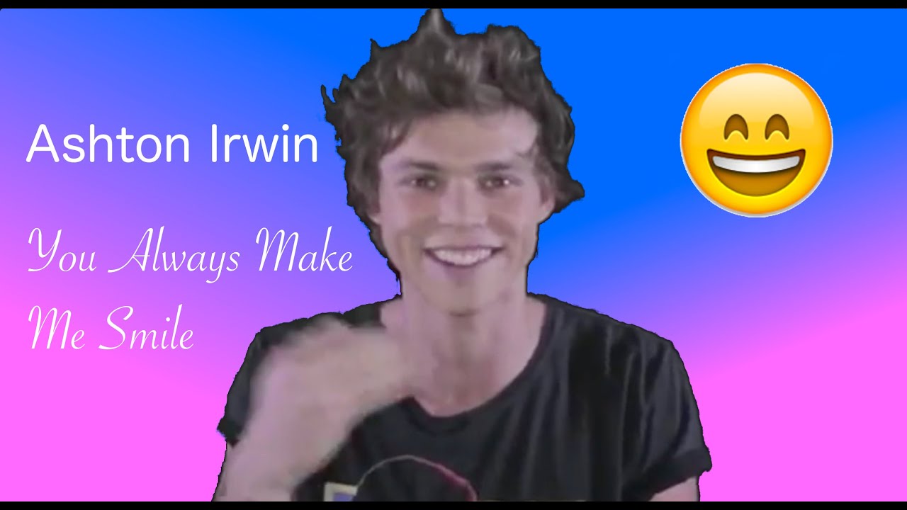 Ashton Irwin Smiling