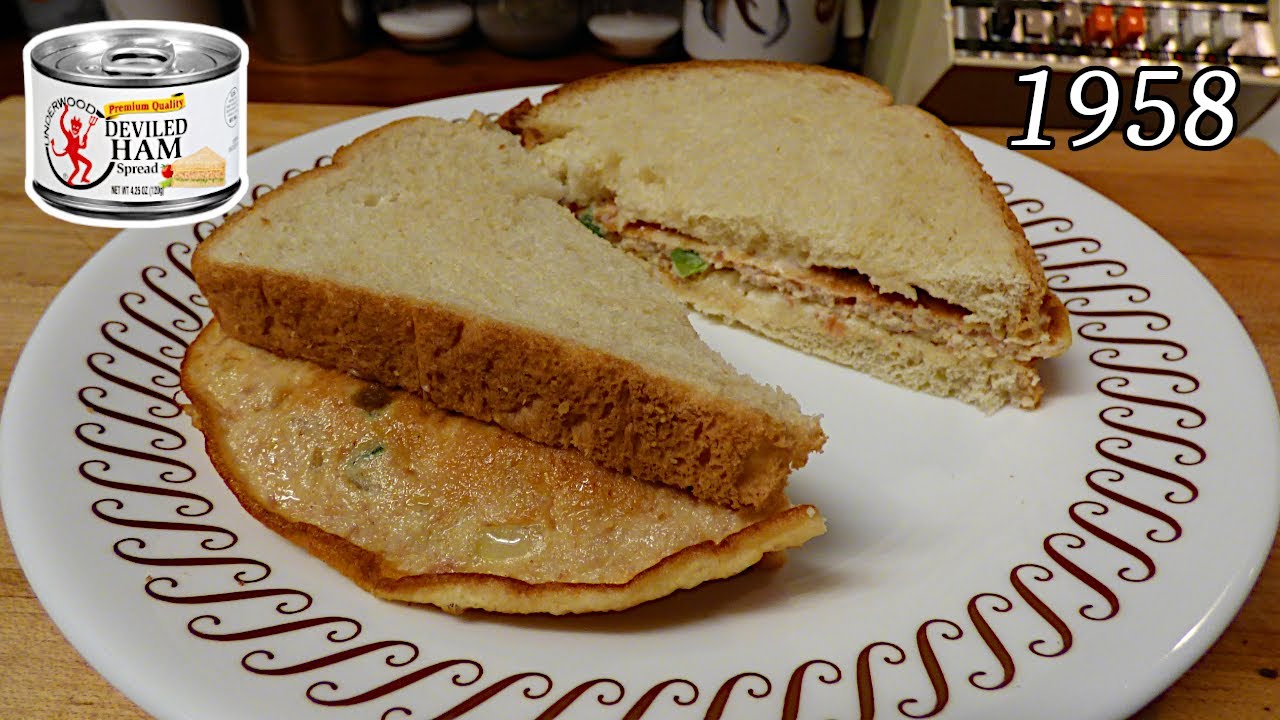 Fun Underwood Deviled Ham Sandwich Recipe from 1958 | Deviled Ham and ...