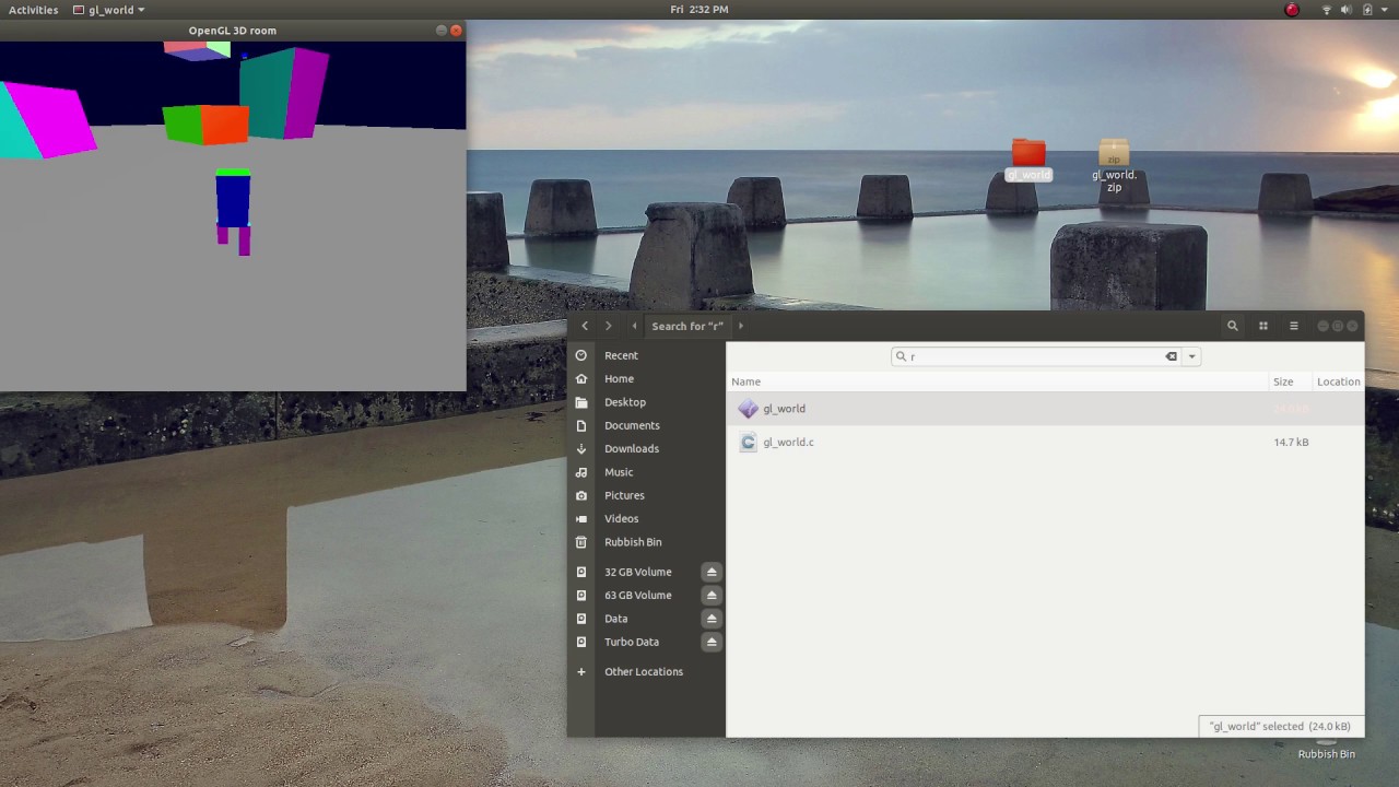 OpenGL programming | Third person style camera - YouTube