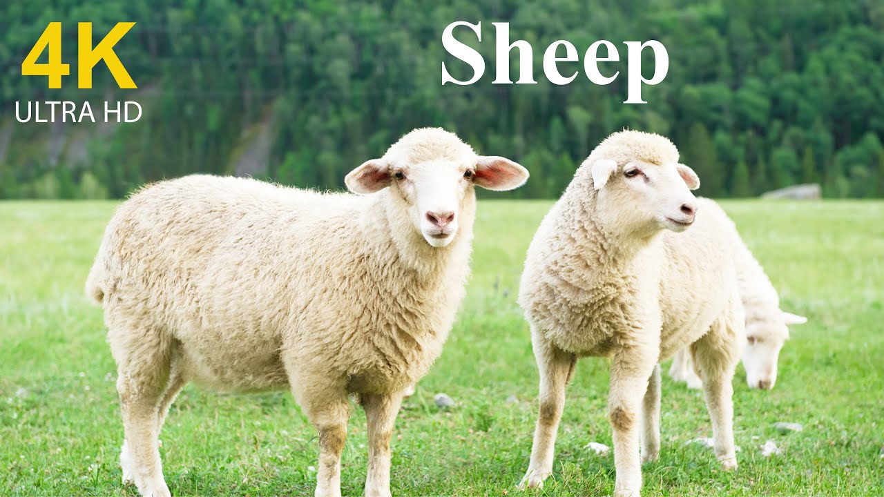 SHEEP are gentle and docile animals, Wild animals, world of animals ...