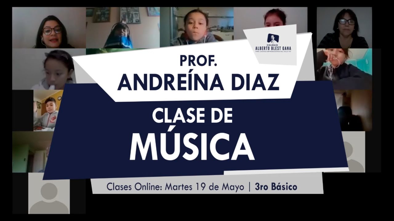 Clase de Música - 3ro Básico - Prof. Andreína Díaz - YouTube