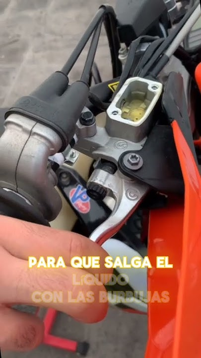 Aprende cómo purgar el líquido de freno de tu moto de forma fácil y segura🏍️ - YouTube