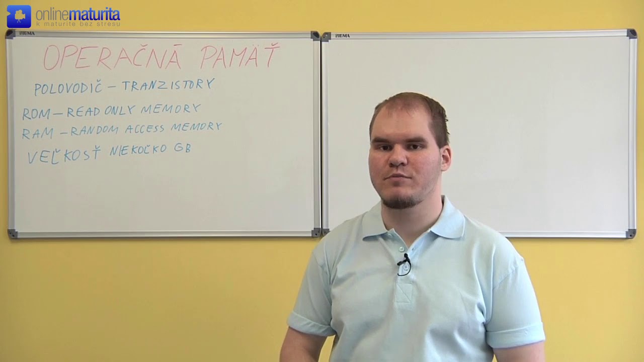 12. Informatika Operačná pamäť - YouTube