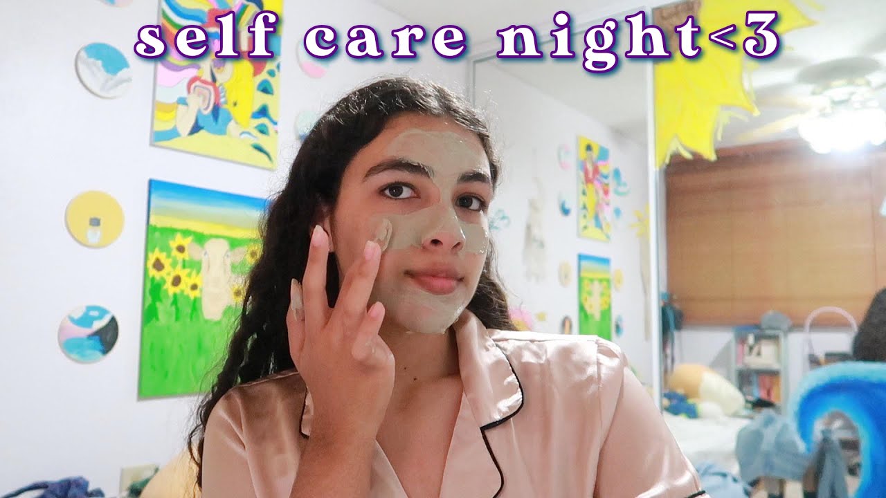 self care night | life update, carta a mi futuro yo, face mask ...