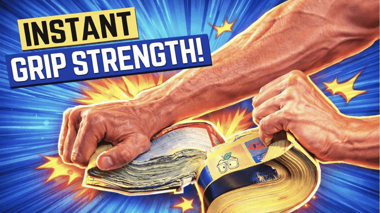 How to Improve Your Grip Strength in Less Than 30 Seconds! - YouTube
