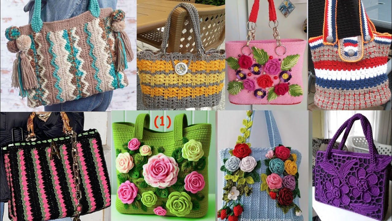 Superb & First_class Everyday ToteBag | Designer's Bag | Crochet Bag ...
