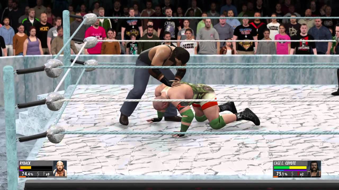 Ryback Vs. Cage E. Coyote - YouTube