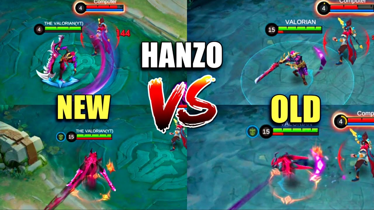 NEW HANZO IS THE MAIN VILLAIN | MOBILE LEGENDS OLD VS NEW HANZO - YouTube