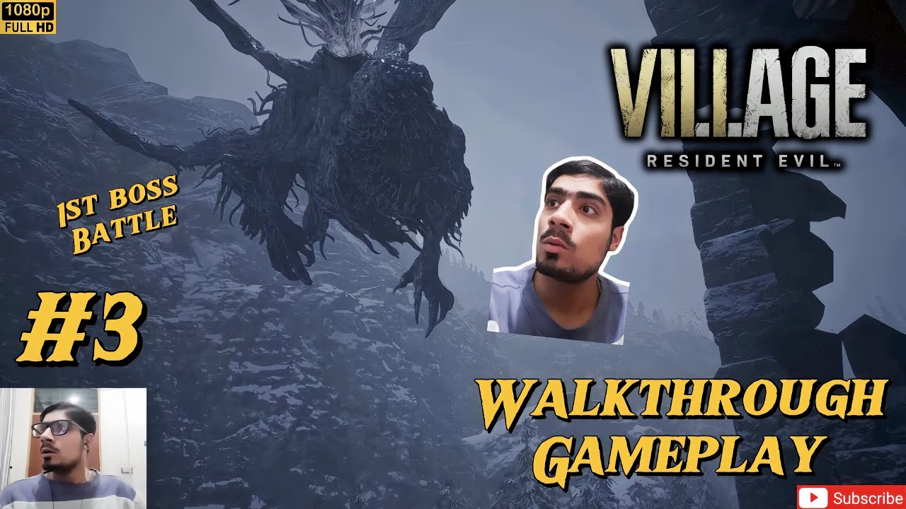 RESIDENT EVIL 8 VILLAGE Gameplay #3 | Lady Dimitrescu True form ...
