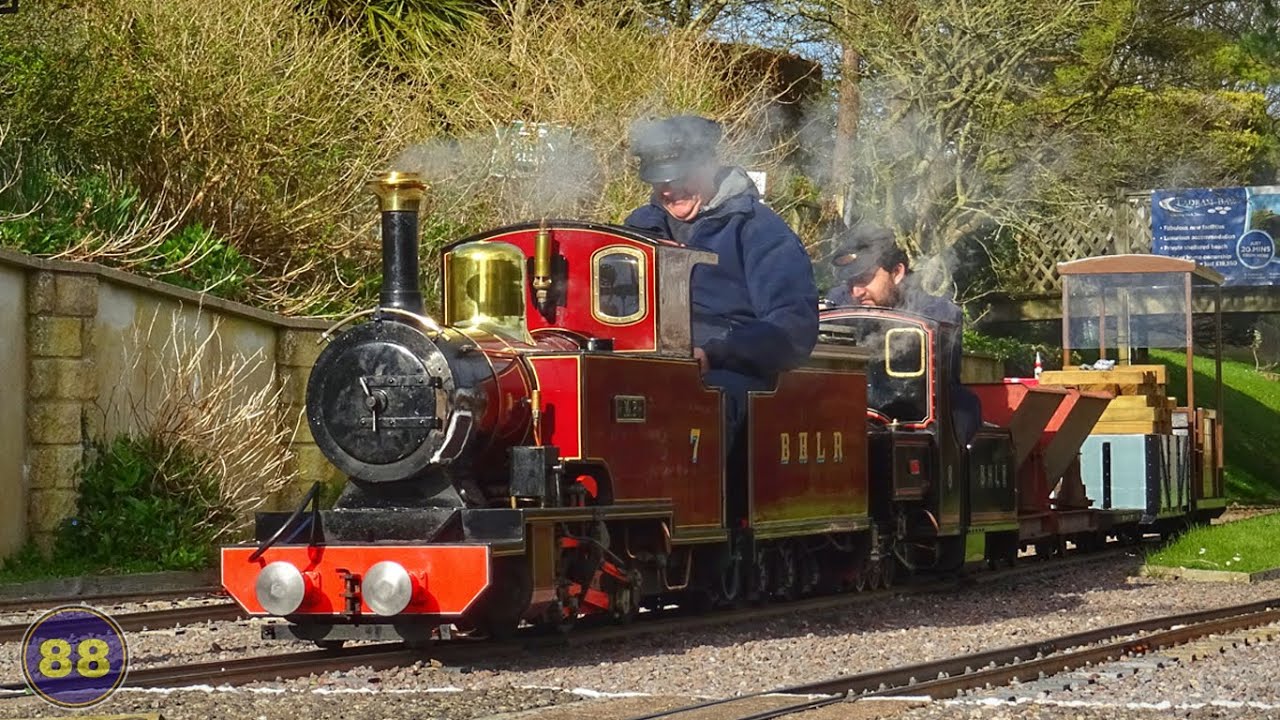 Beer Heights Light Railway - Pecorama - Boiler Test 2021 - YouTube