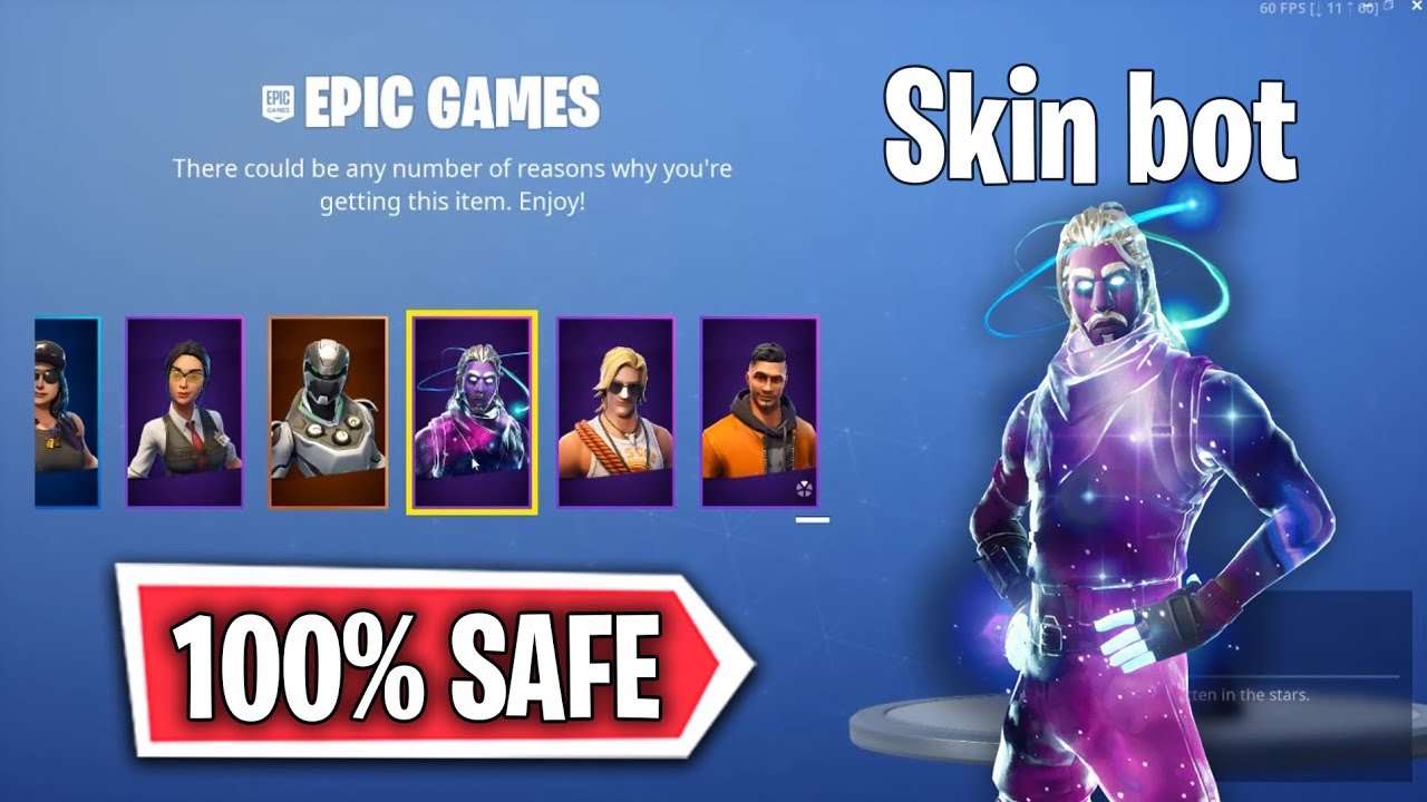 SKIN BOT VE FORTNITE? 😱 - YouTube