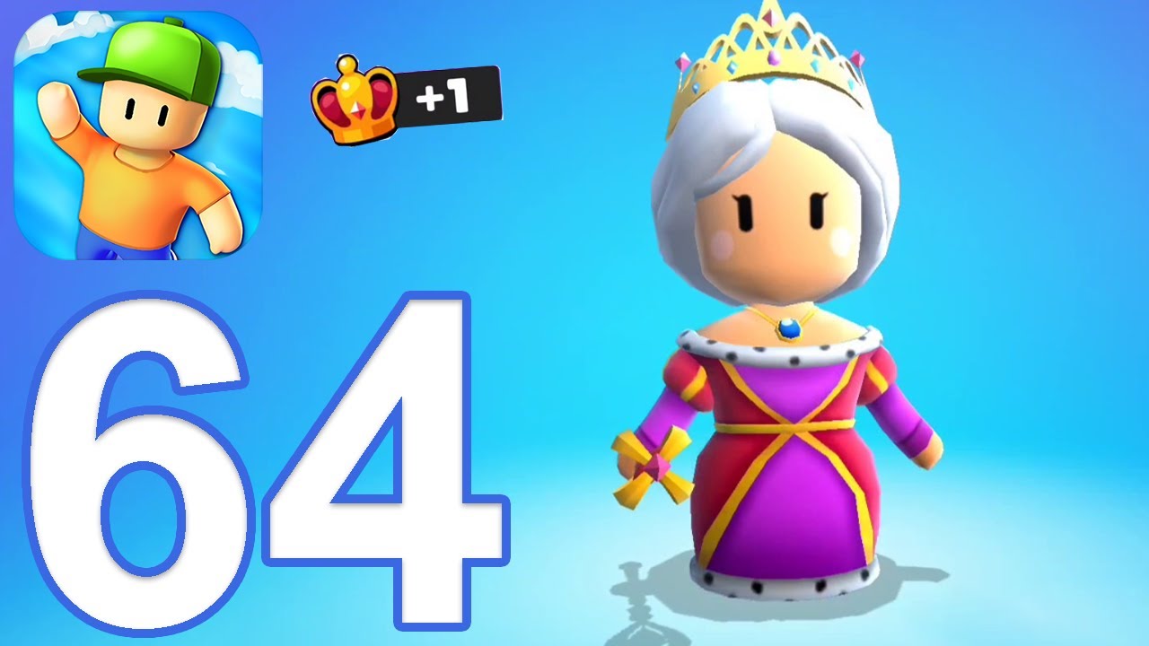 Stumble Guys - Gameplay Walkthrough Part 64 - Stumble Queen (iOS ...