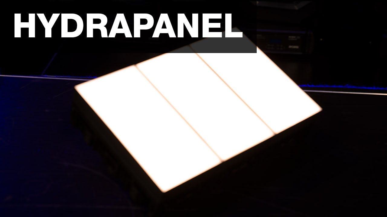 Astera HydraPanel - Skalerbart LED Panel - YouTube