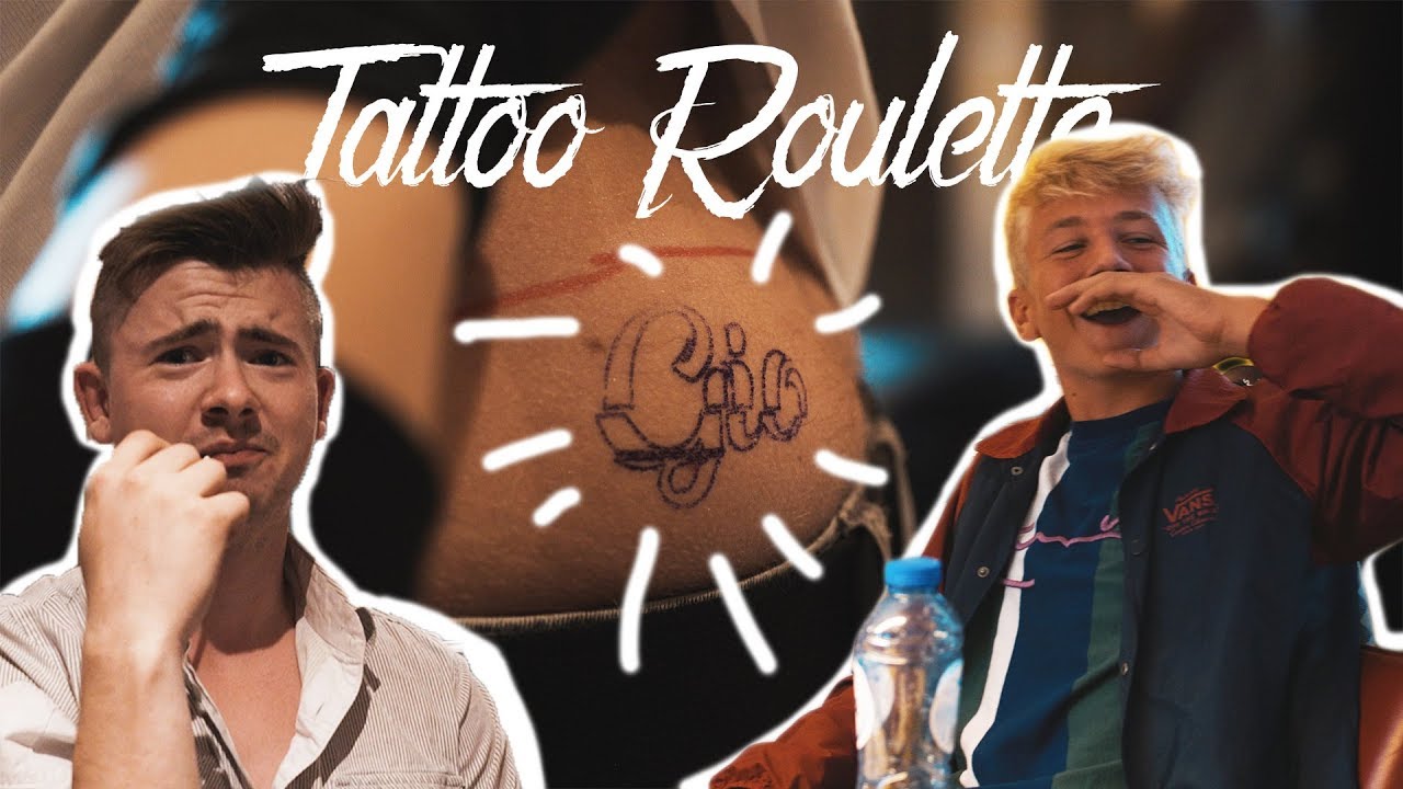 Tattoo Roulette met Nederlandse Youtubers Logos's - Smoare - YouTube