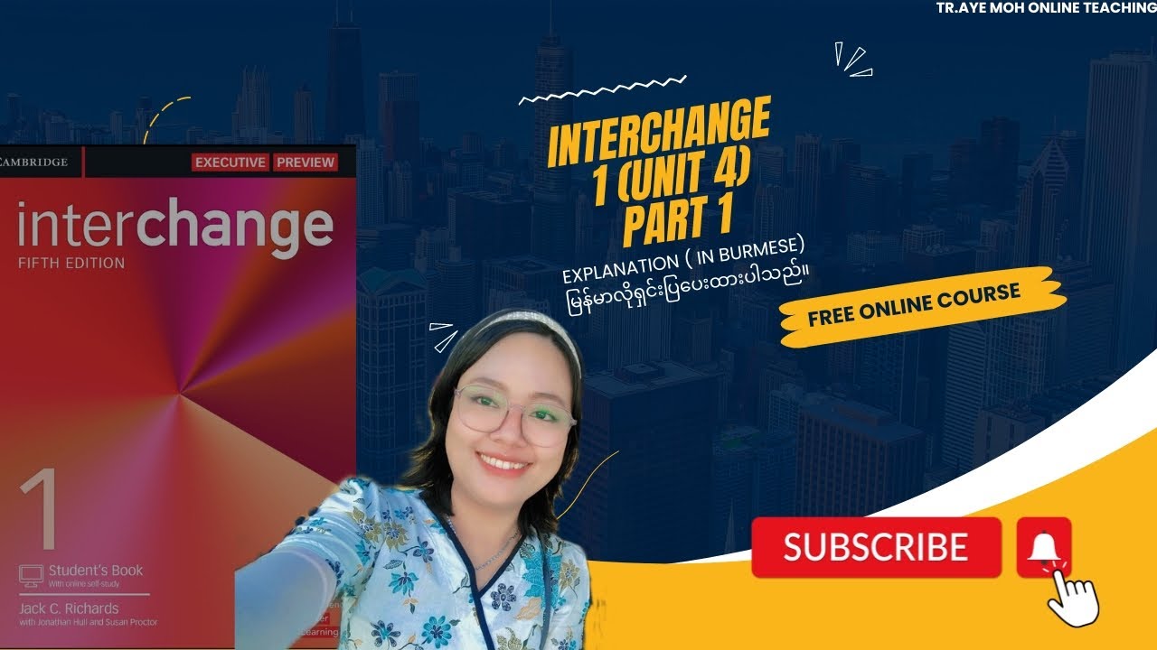 Interchange 1 Fifth edition Unit 4 ( Part 1 ) - YouTube