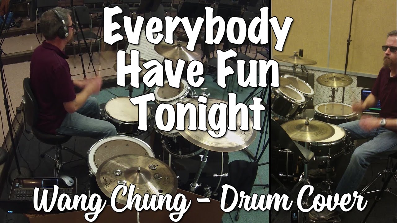 Wang Chung - Everybody Have Fun Tonight Drum Cover - YouTube