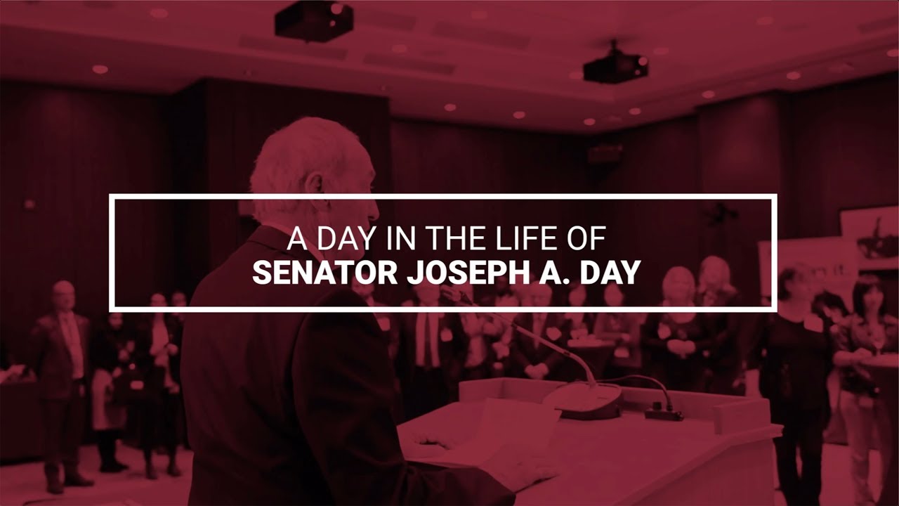 A Day in the Life of Senator Joseph A. Day - YouTube